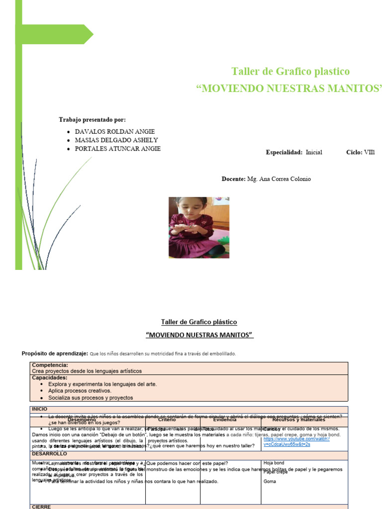 Experiencia de Aprendizaje N°03 | PDF