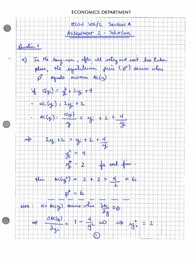Assignment 2 Solutions | PDF Assignment 2 Solutions | PDF
