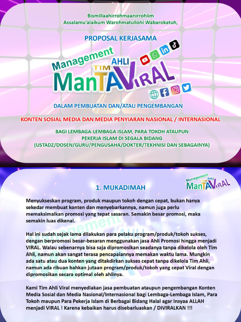 Kerjasama Viral | PDF