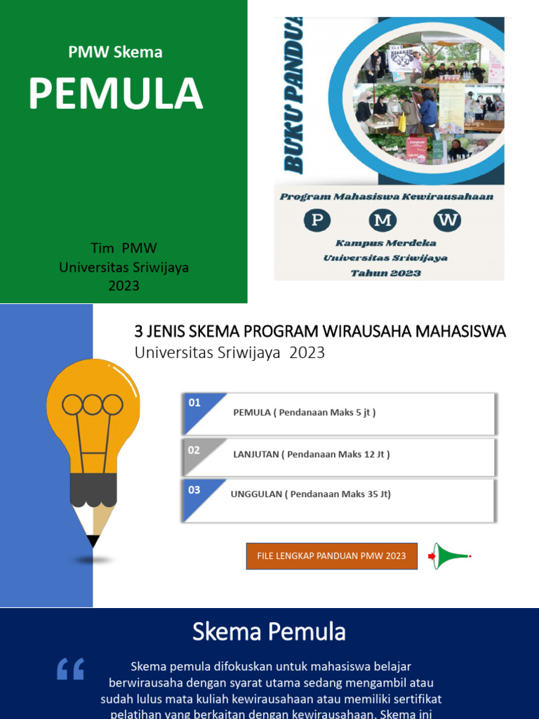 Skema Pemula PMW 2023 | PDF