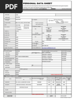 Blank Form - Pds 2023 | PDF
