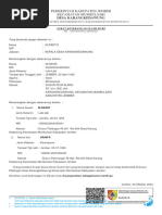 Contoh Draf - 2025 - Perdes Apb Desa | PDF