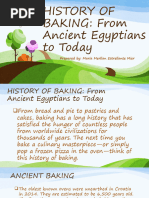 Evolution of Baking Through History | PDF | Baking | Breads