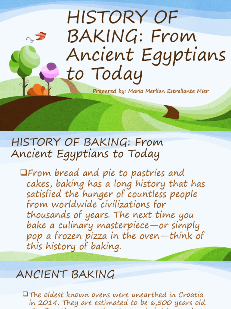 Advance Baking 1 (History) (PRE) | PDF