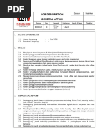 Contoh Format Job-Description | PDF