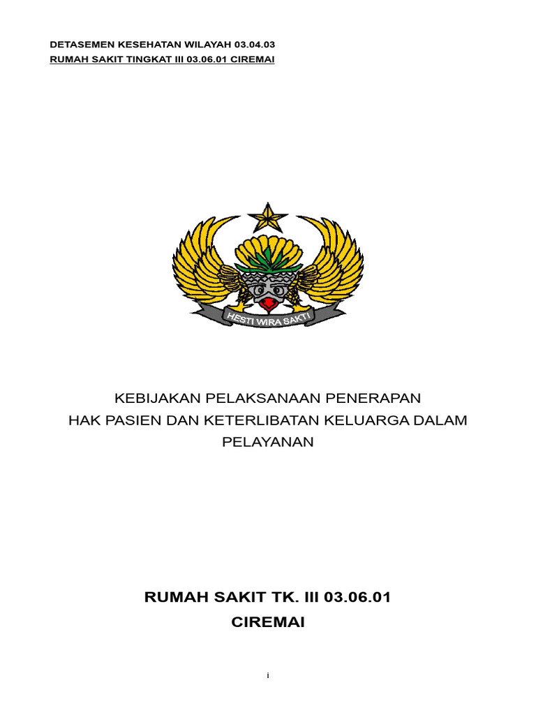 Kebijakan HPK Rev 2022 | PDF
