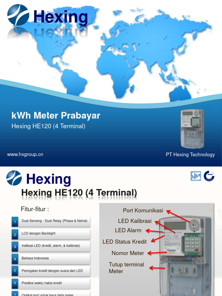 Manual Hexing Type HE120 4terminal | PDF