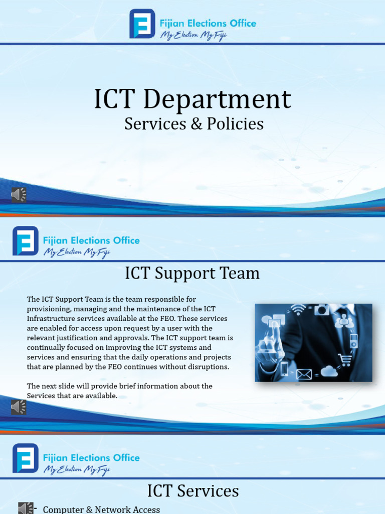 FEO ICT Services and Support Overview | PDF | Computers