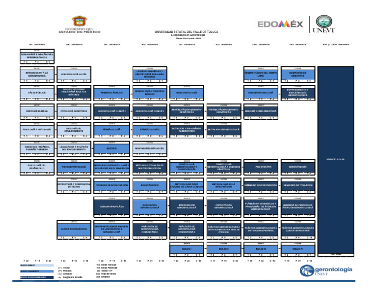 Mapa Curricular 2023 Gero | PDF