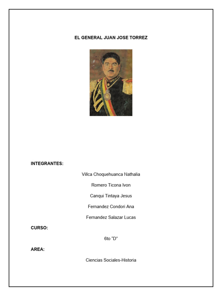 JUAN JOSE TORREZ PW | PDF