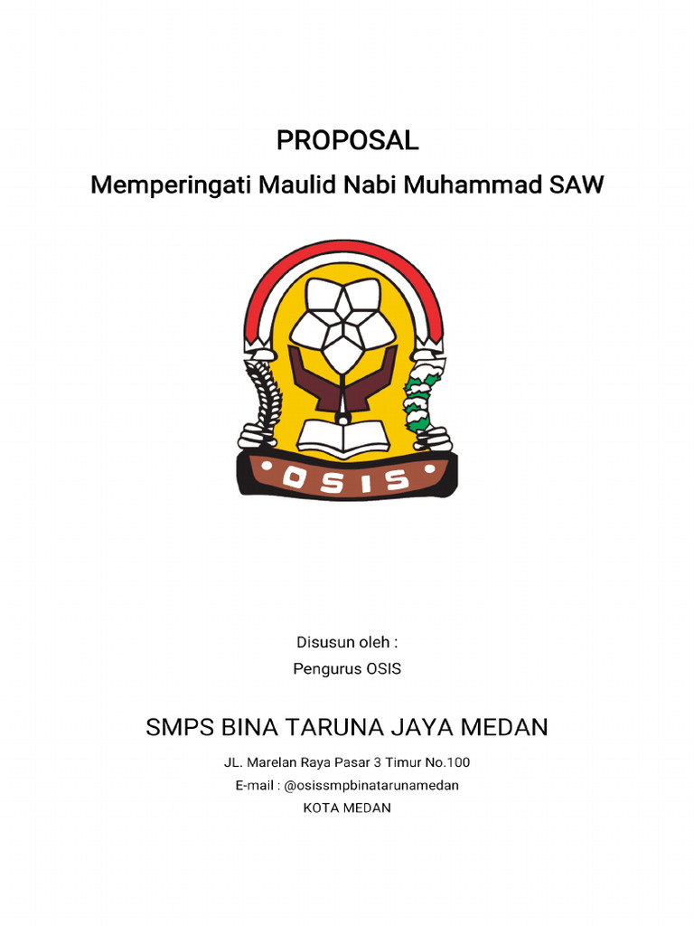 Proposal Osis Maulid Nabi | PDF