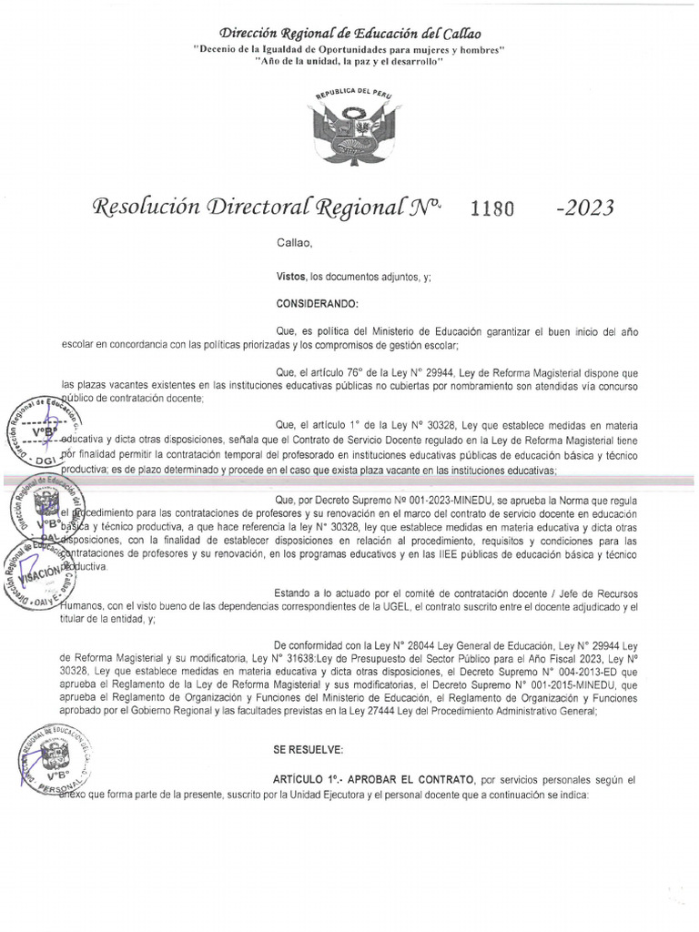 RDR N°1180-2023 | PDF