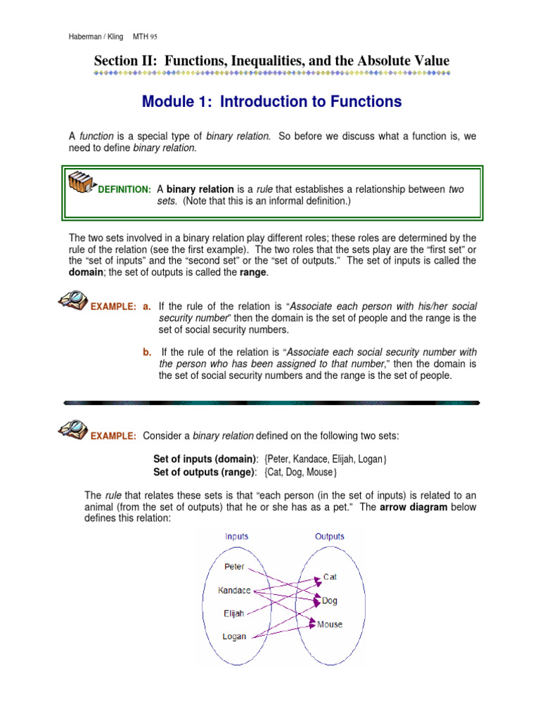 Module1 Introduction To Functions | PDF