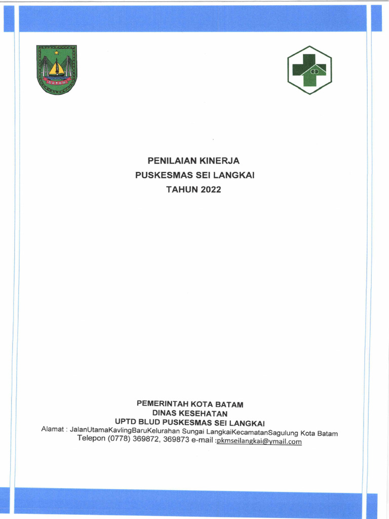 PKP PKM Sei Langkai 2022 | PDF