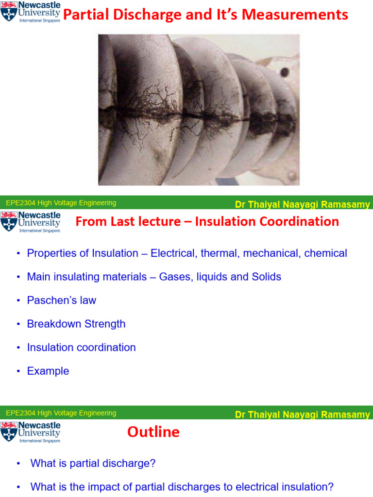Understanding Partial Discharge in Insulation | PDF