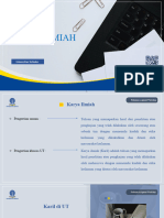 Jadwal Tuweb Karil UT 2025 | PDF