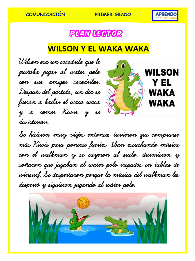 Wilson y El Cocodrilo | PDF