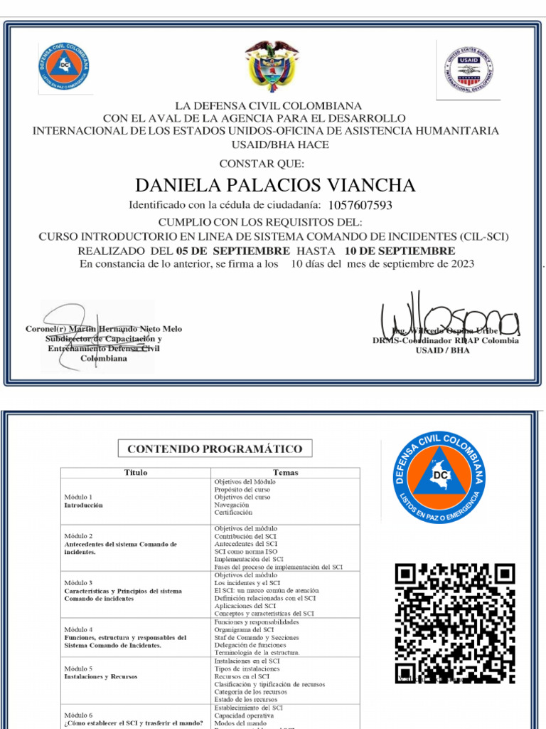 Curso Basico de Sistema de Comando de Incidentes-Cbsci | PDF | Computers