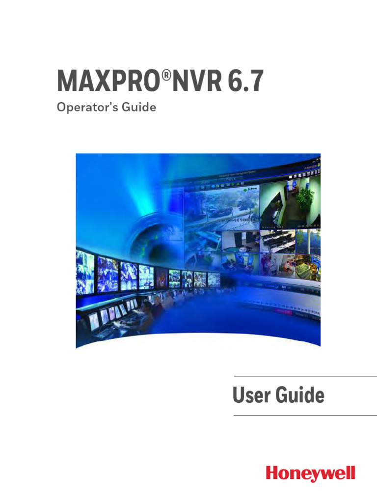 MAXPRO NVR 67 Operator Guide LR PDF | PDF