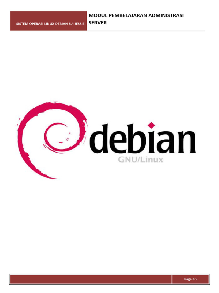 Instalasi Server Linux Debian 8.4 Jessie | PDF