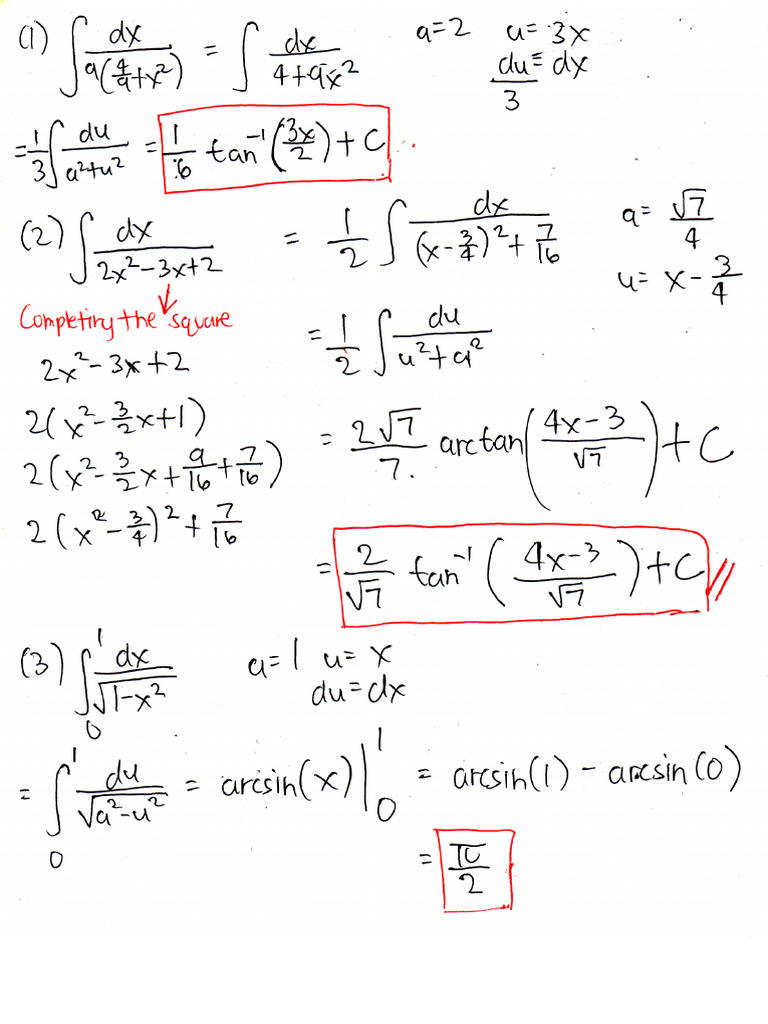 Cal02 - Inverse Trig (Act 4) | PDF