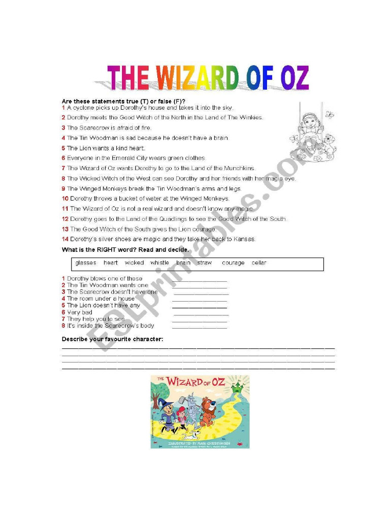 Wizard of Oz | PDF