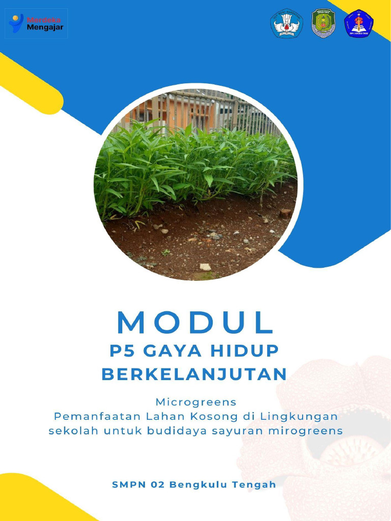 Modul Guru Bidik P5 Gaya Hidup Berkelanjutan SMPN 02 Bengkulu Tengah | PDF