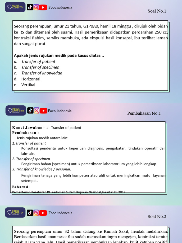 Template PPT Soal Foco.17 Juli | PDF
