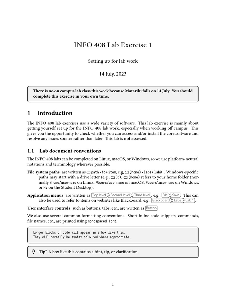 Lab 01 Pdf Computers 7095
