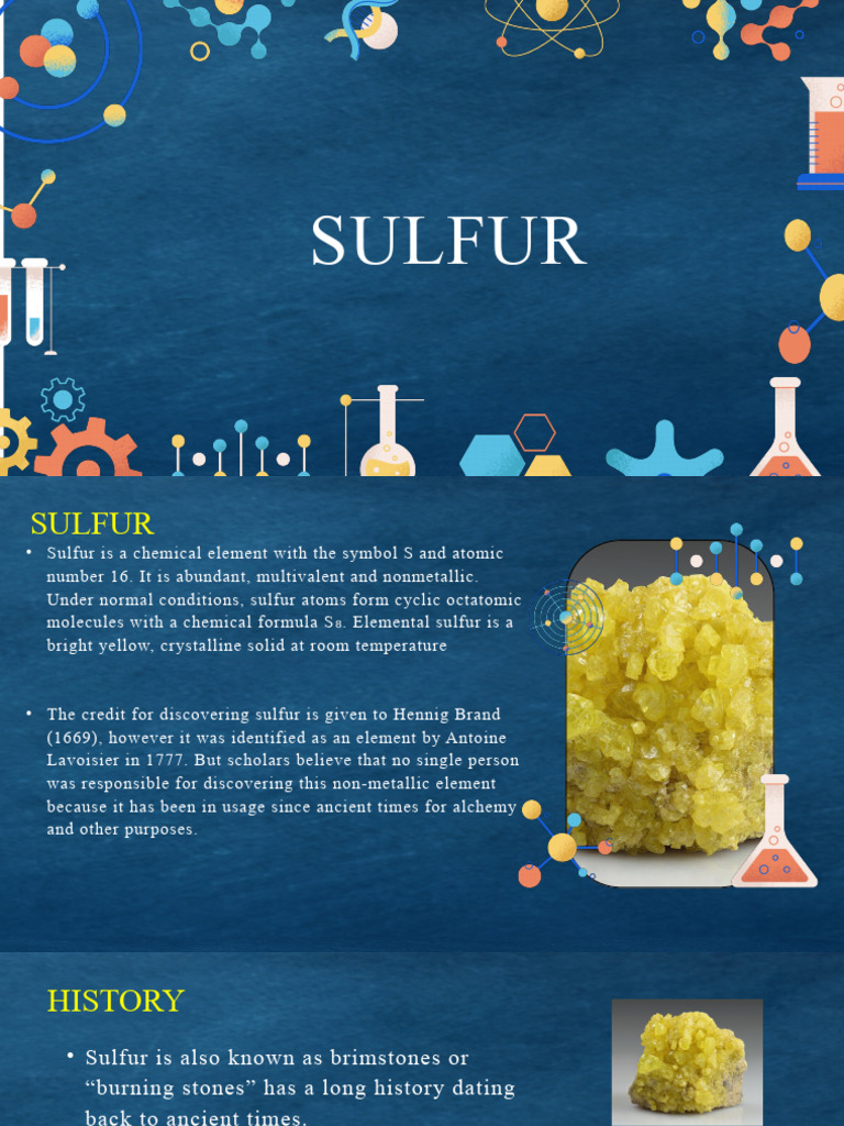 Sulfur | PDF