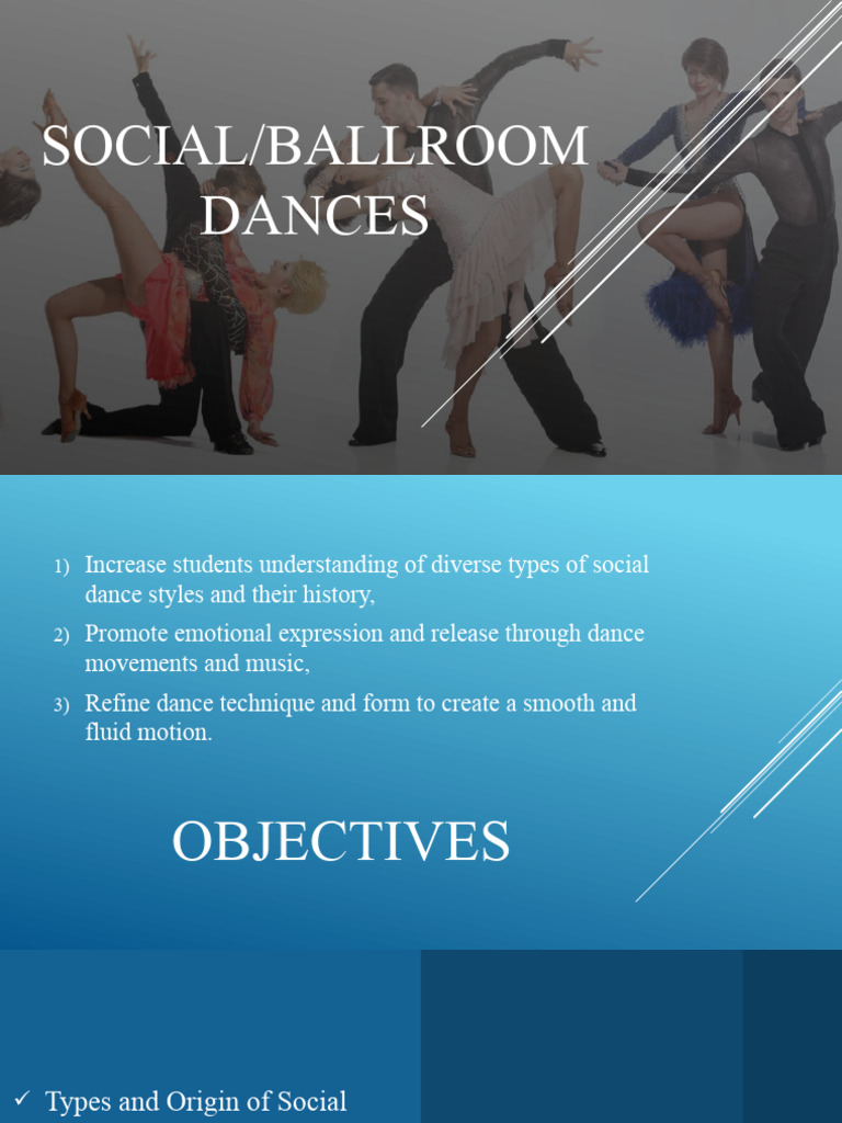l3 - Social-Ballroom Dance Lecture | PDF | Dances | Ballroom Dance