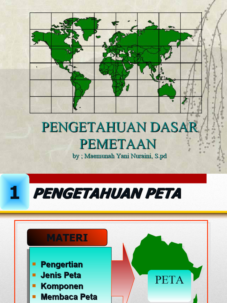 Pengetahuan Dasar Peta | PDF