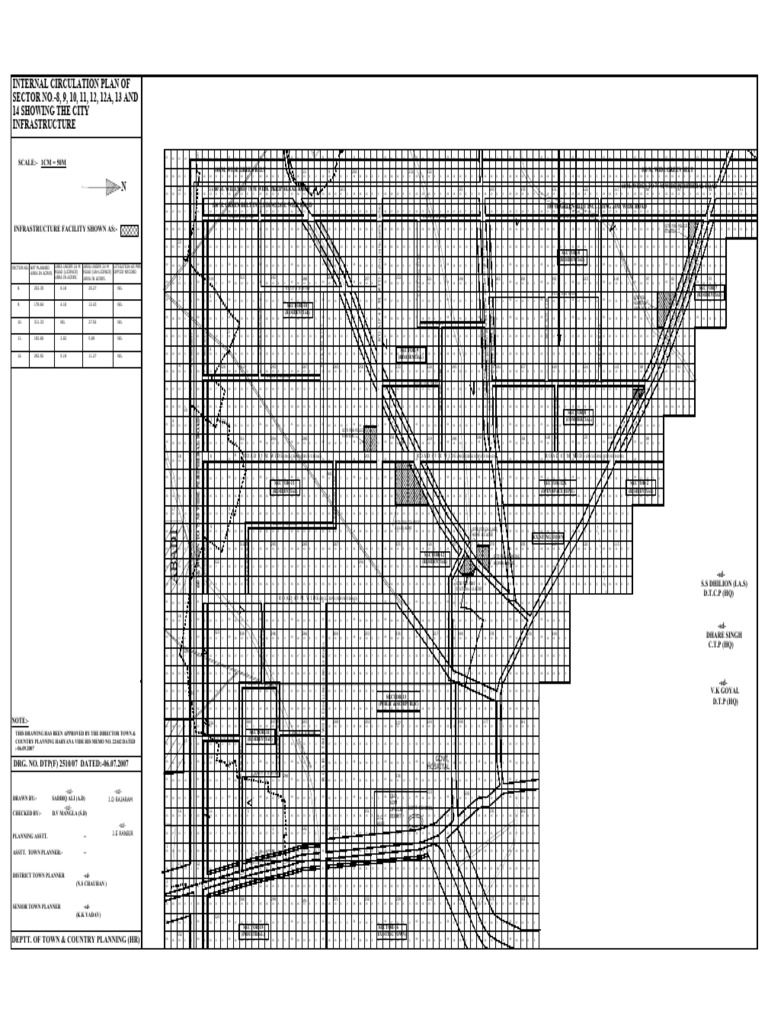 Sector Layout and Road Plan | PDF