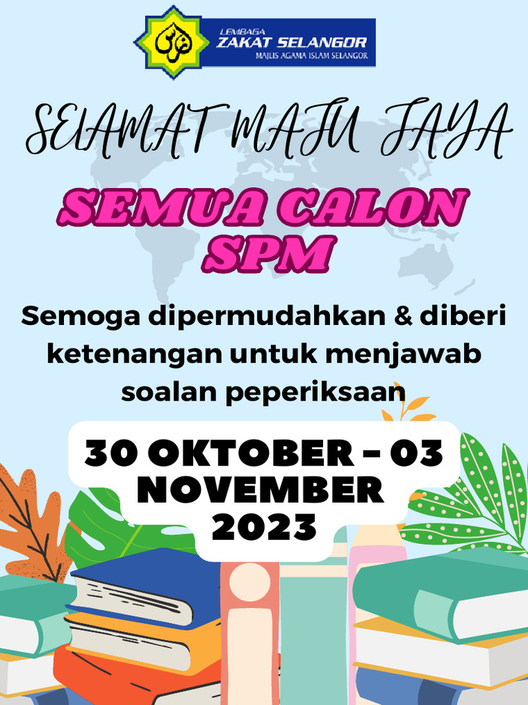 Poster Percubaan SPM | PDF