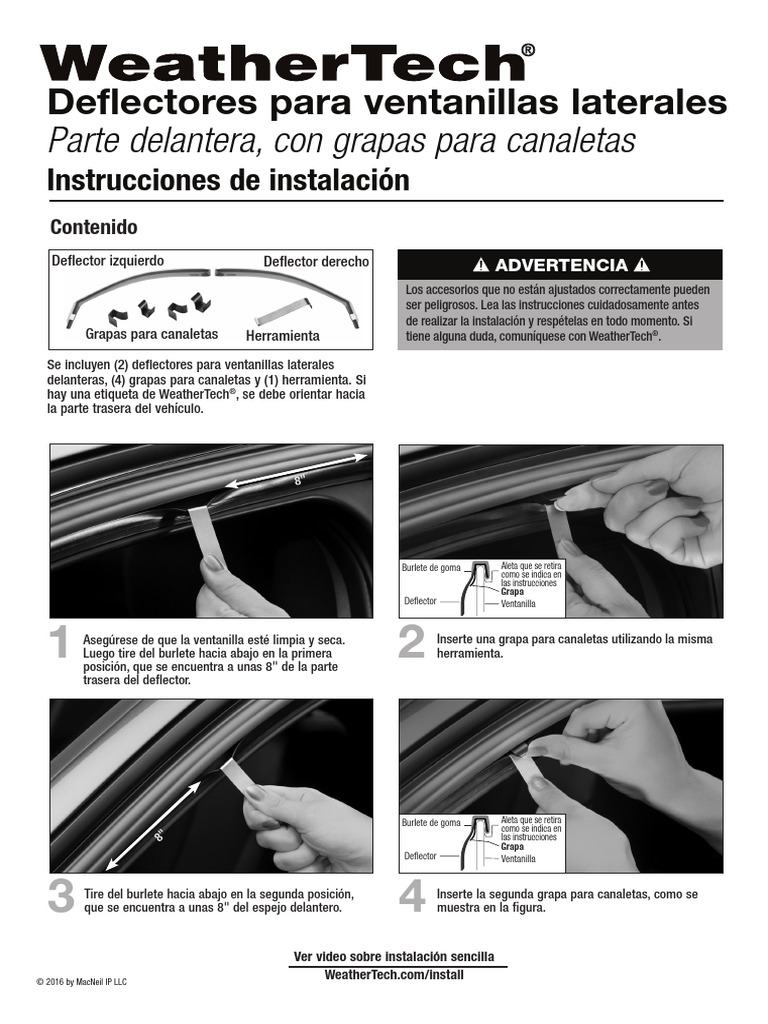 SWD Instruction 67SWDINS6 0515 (Spanish US) | PDF