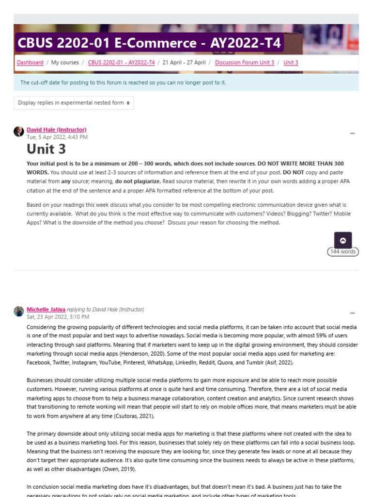 CBUS 2202-01 - AY2022-T4 - Unit 3 | PDF