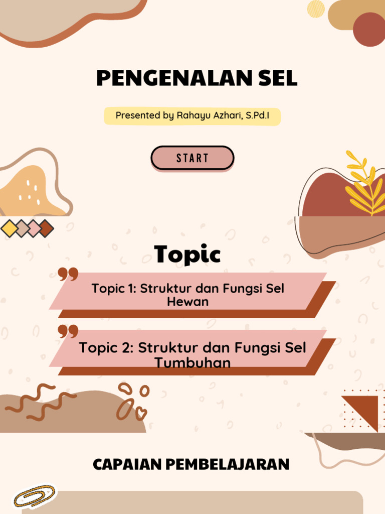 Pengenalan Sel | PDF