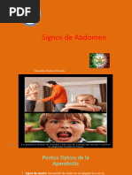 Signos Clínicos de Apendicitis Aguda | PDF | Gastroenterología