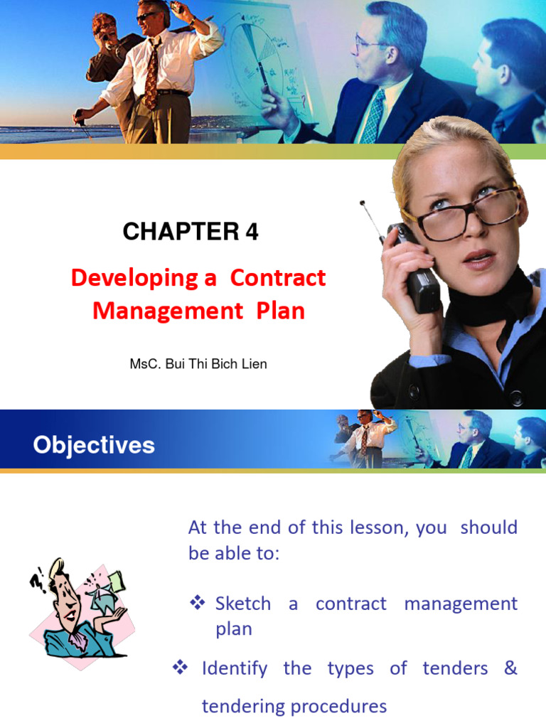 Chapter 4 - Developing A Contract Mangement Plan | PDF