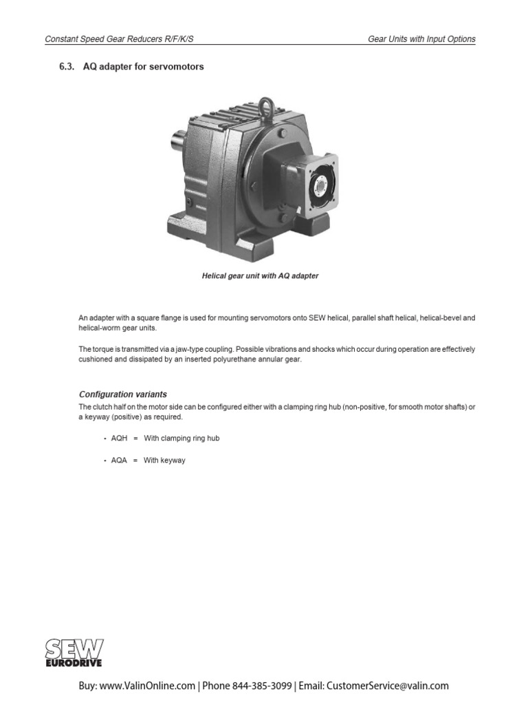 Sew-Aq Adaptor | PDF