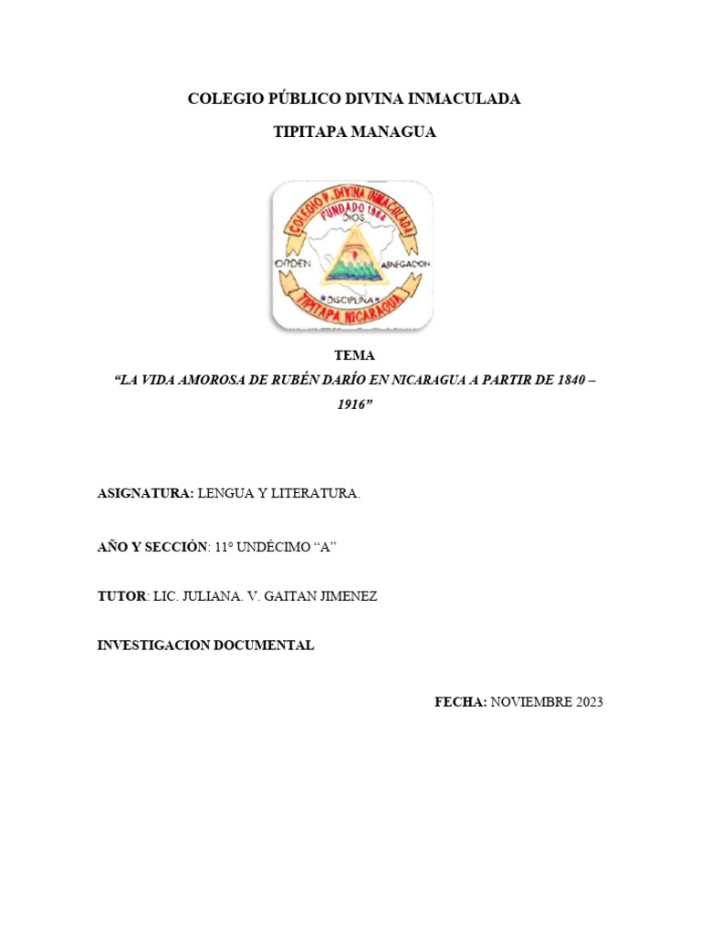 Investigacion Documental 2023 | PDF