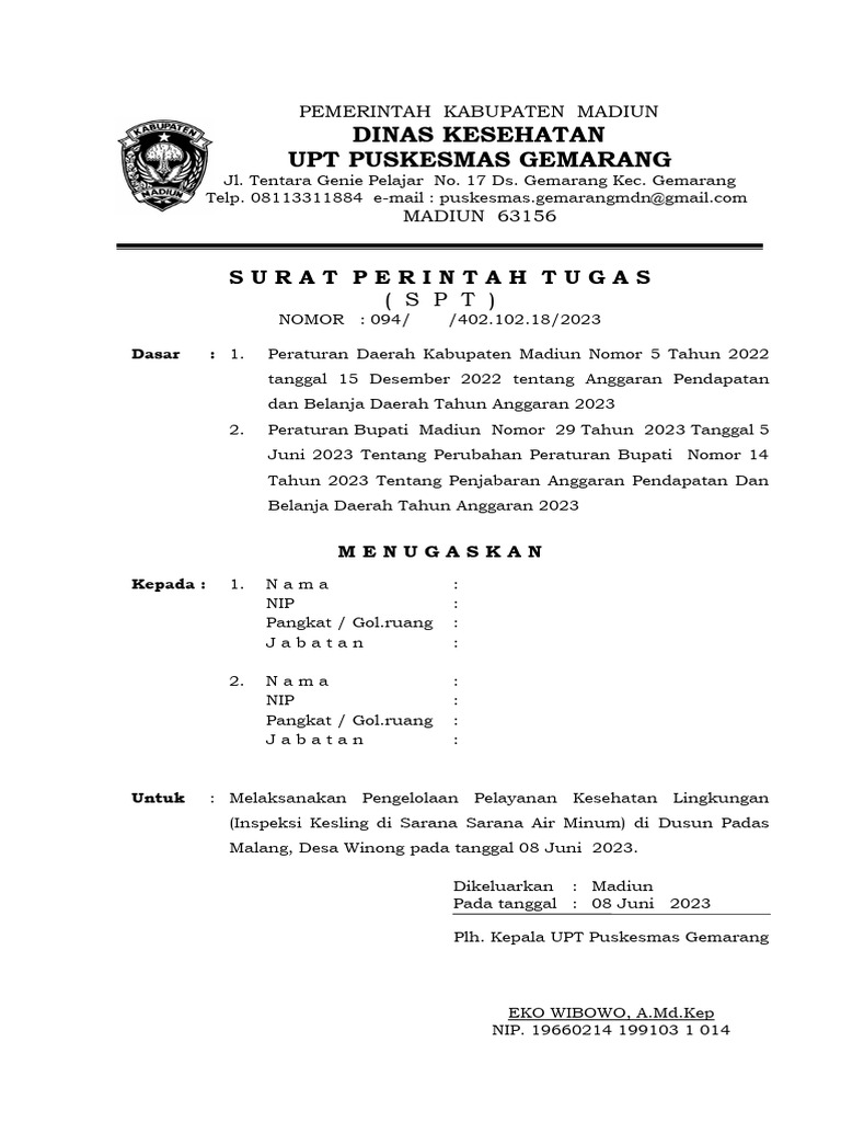 SPT 2023 Perbaruan Juni 2023 | PDF