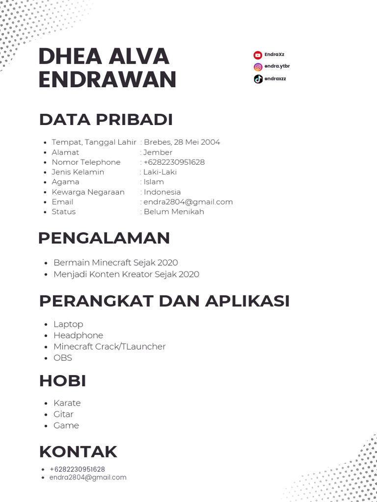 Dhea Alva Endrawan | PDF