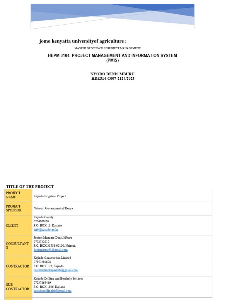 PMIS Assign | PDF | Science & Mathematics