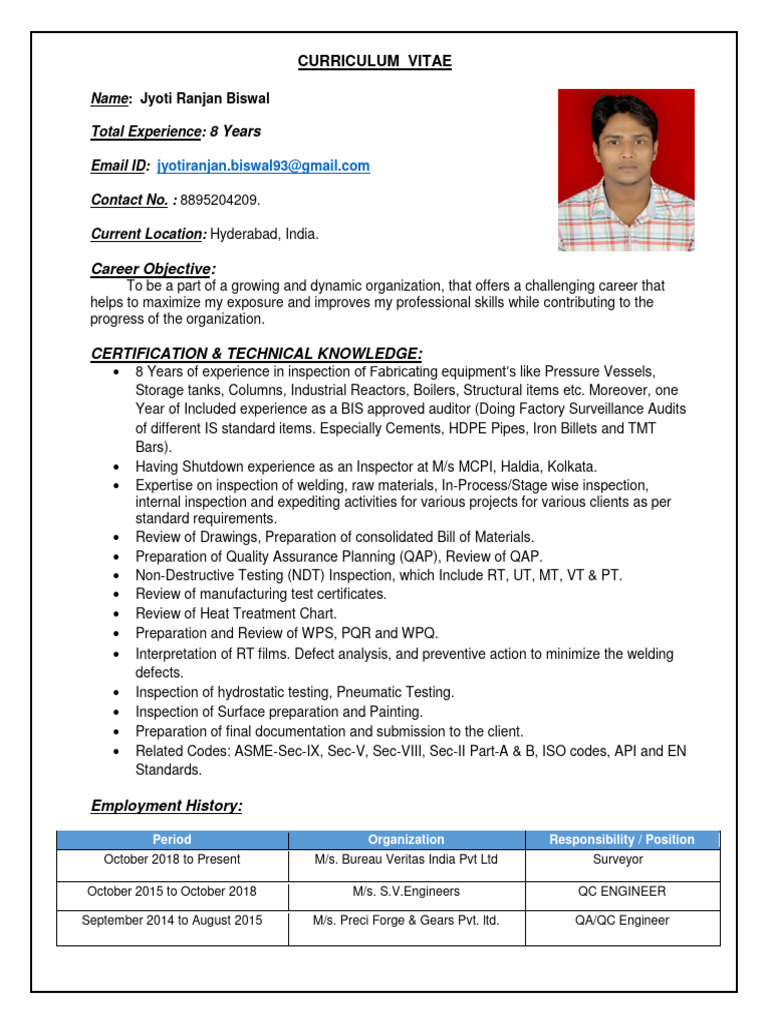 Resume-Jyoti Ranjan Biswal | PDF