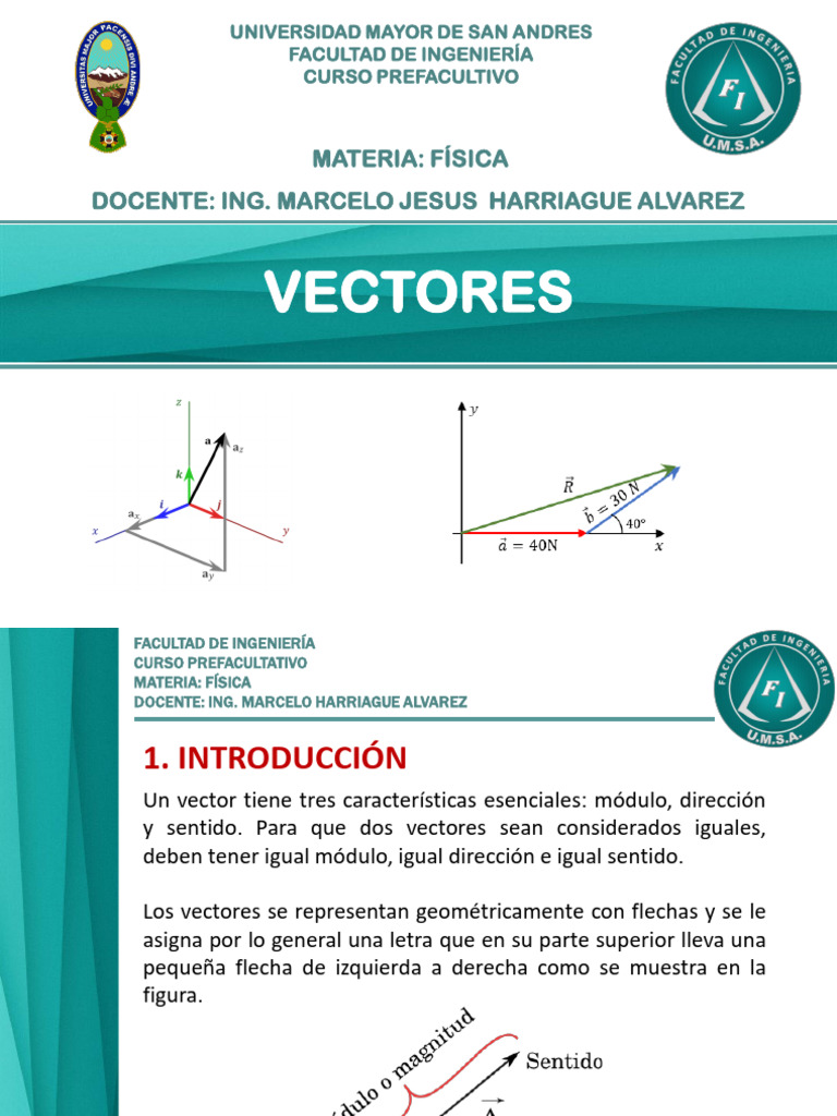 VECTORES | PDF
