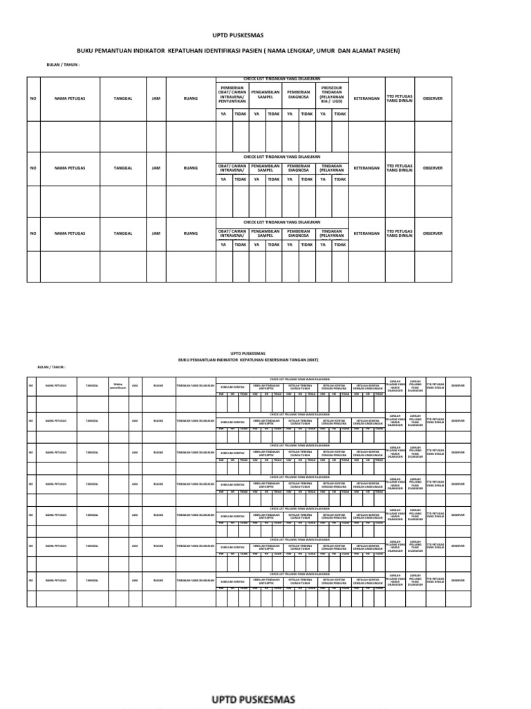 Buku Register INM-1 | PDF