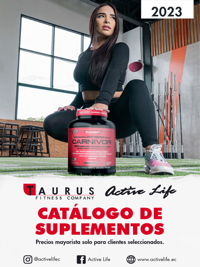 Catálogo Suplementos 2023 Octubre Low | PDF