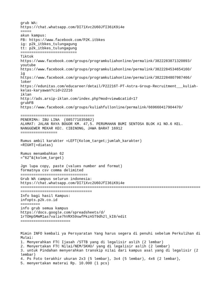 Penting Jangan Di Hapus | PDF