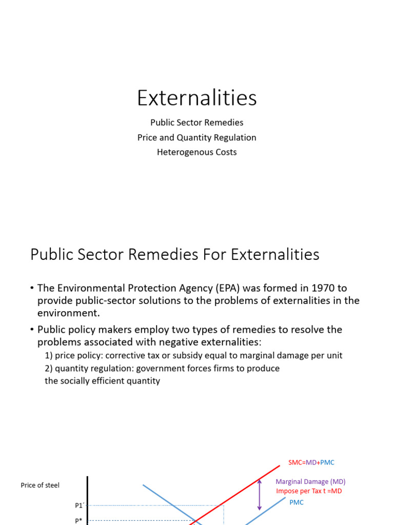 4 Externalities Price Quantity Regulation 2019 | PDF | Externality ...